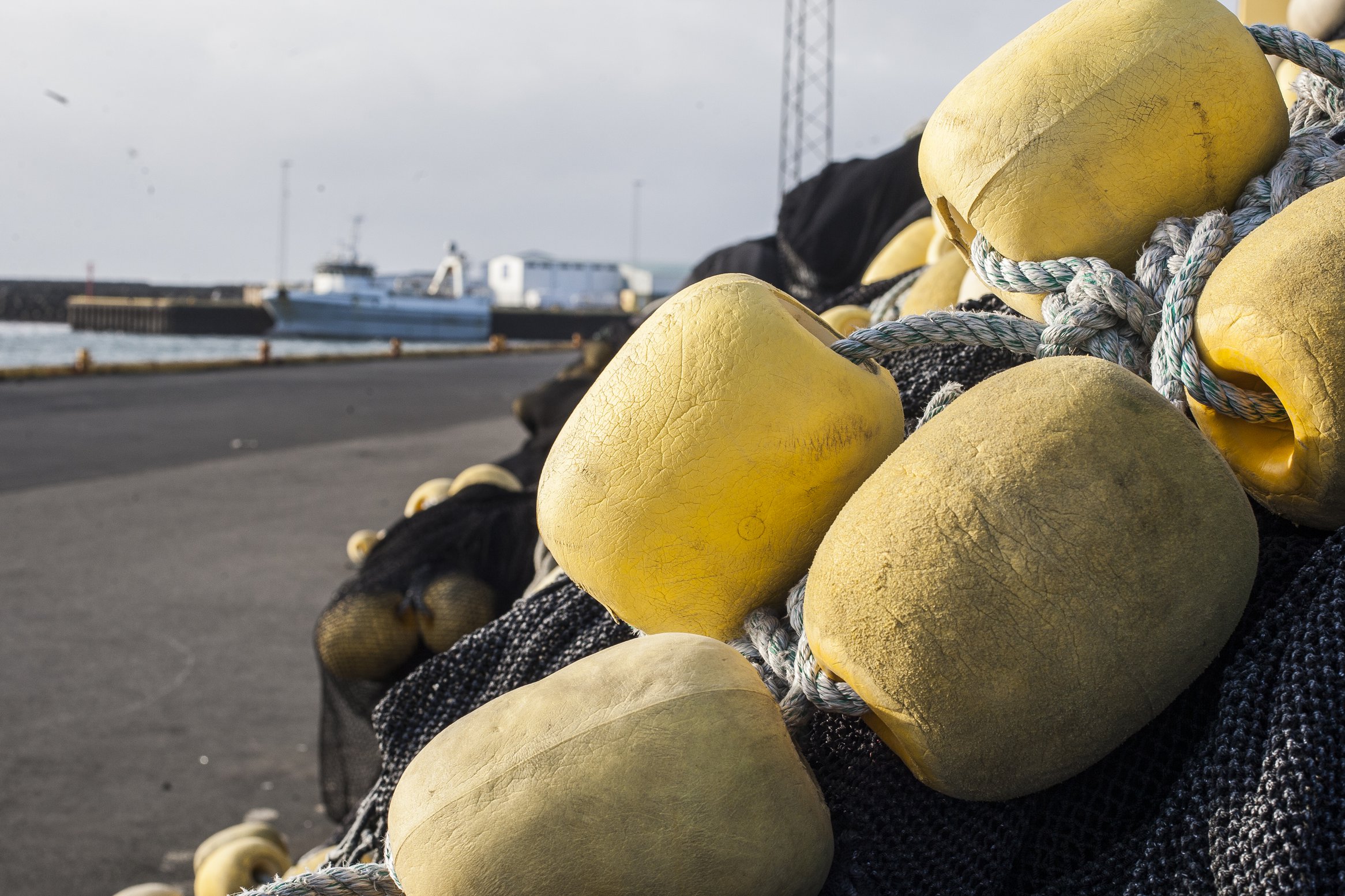 Waste fishing gear